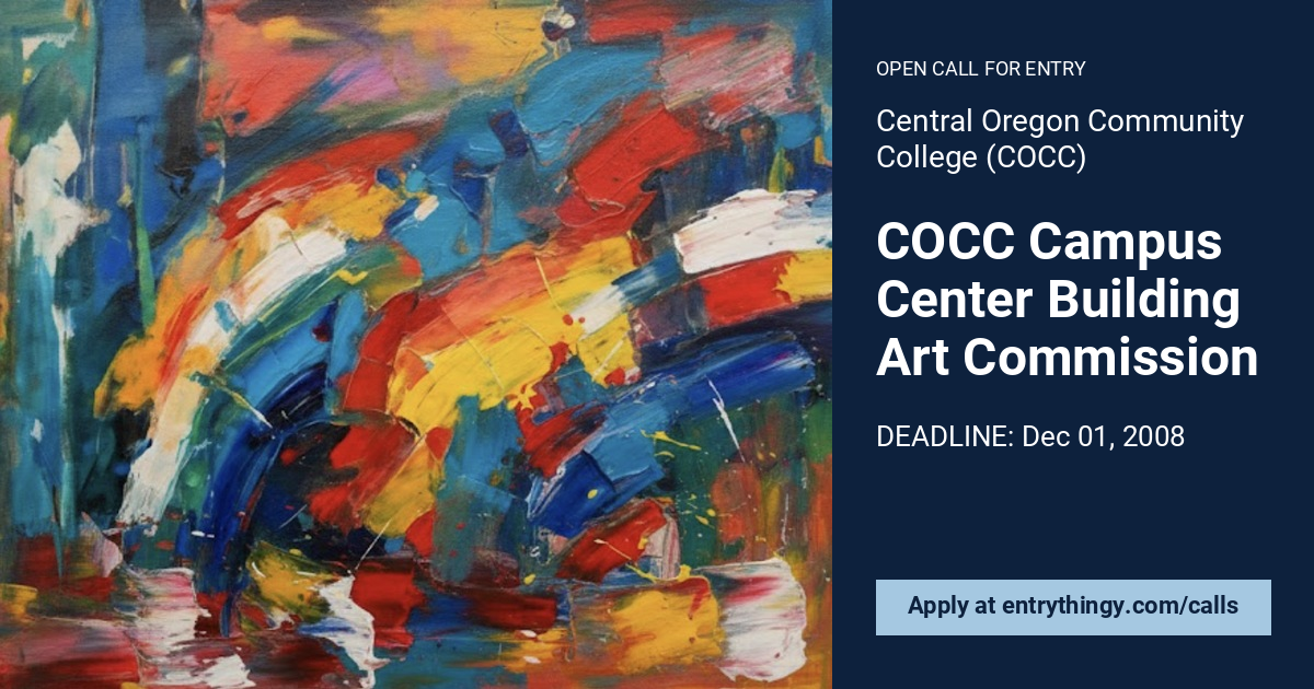 COCC Campus Center Building Art Commission | Central Oregon Community ...
