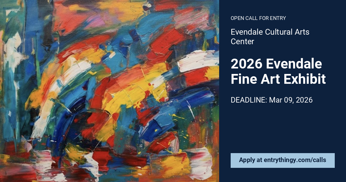 2026 Evendale Fine Art Exhibit | Evendale Cultural Arts Center [CLOSED]