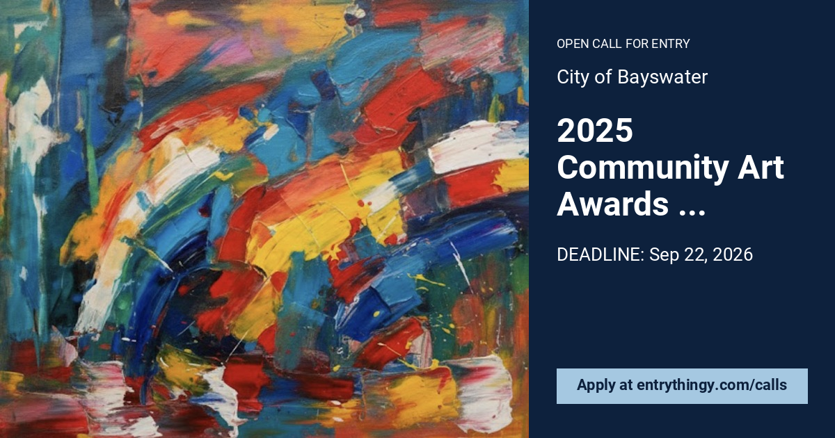 2025 Community Art Awards and Exhibition | City of Bayswater
