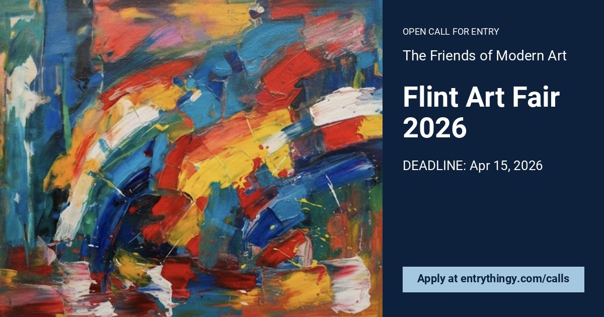 Flint Art Fair 2026 | The Friends of Modern Art [CLOSED]