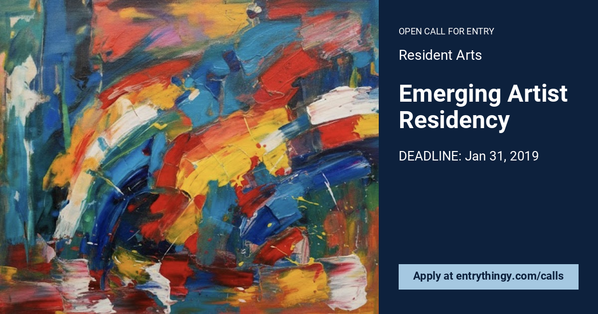 Emerging Artist Residency | Resident Arts [CLOSED]