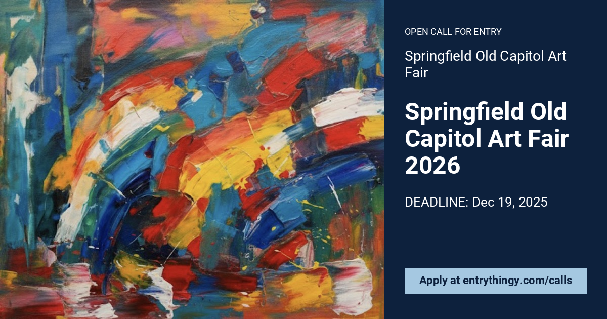 Springfield Old Capitol Art Fair 2026 | Springfield Old Capitol Art ...